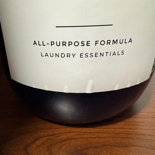 Clean-modern Laundry Room Essentials Labels • Water and Oil Resistant ...