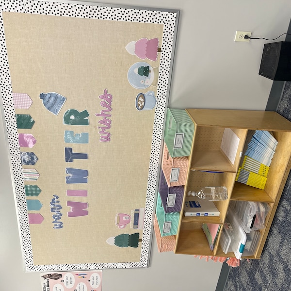 Winter Bulletin Board Kit | January Bulletin Board | Winter/holiday ...