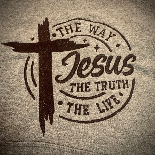 Jesus the Way the Truth the Life Machine Embroidery Design, Jesus ...