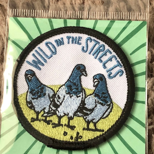 Wild in the Streets Pigeon Patch - Etsy