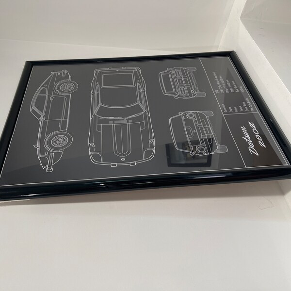 Mazda RX7 FD Blueprint Poster - Etsy
