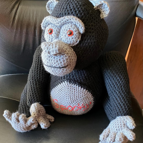 Crochet Pattern - Mayangi and Matondo, Mountain Gorillas - Amigurumi - Etsy