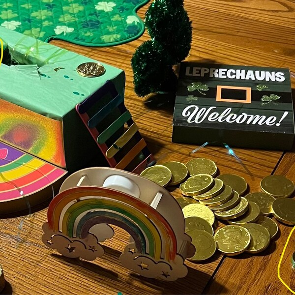 Leprechaun Trinket Kit for St Patricks Day, Leprechaun Trap, Leprechaun ...
