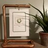 COPPER TABLE NUMBER Stand/display s-frame Tall - Etsy