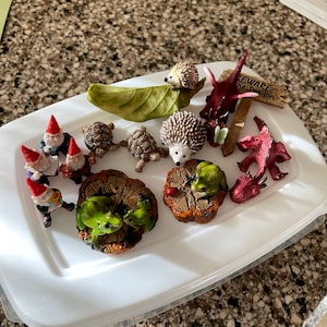 Welcome Gnome Fairy Garden Gnome Mini Gnome Miniature Gnome | Etsy