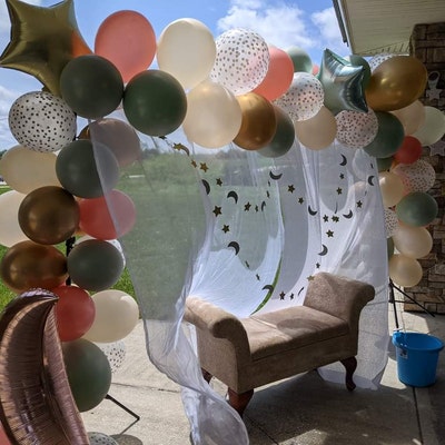 Sage Twinkle Little Star Balloons Rose Gold Twinkle Little - Etsy