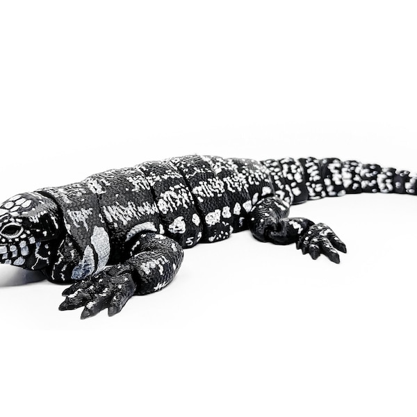 Bearded Dragon 3d STL File - Articulated Lizard Digital Download - 3d ...