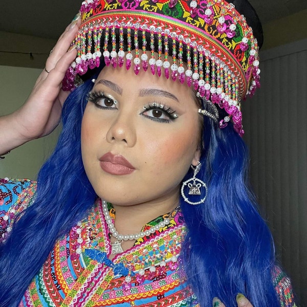 925 Silver Trinity Hmong Phiaj Ring - Etsy