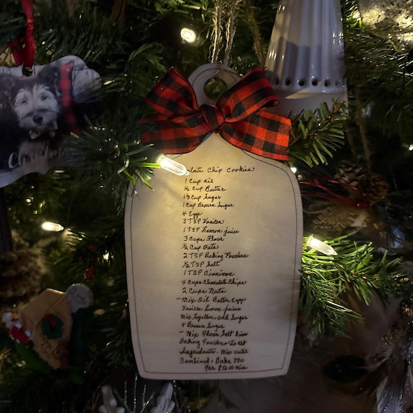 Recipe Magnet Handwritten Engraved Recipes, 5x7 Size - Etsy