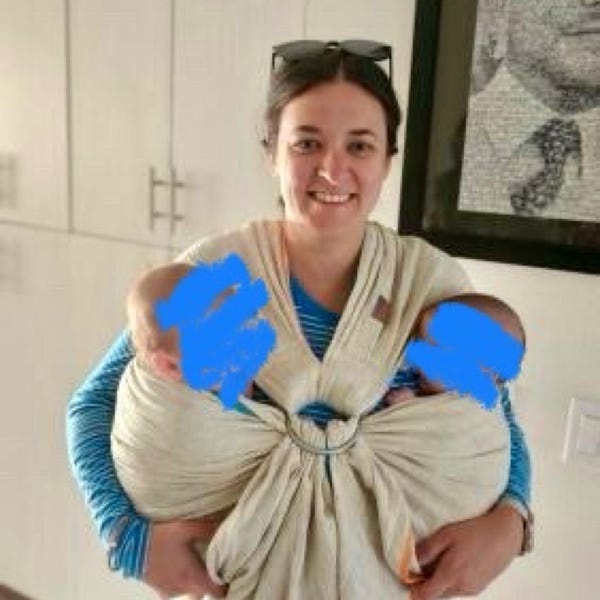 Twin Ring Sling, Twins Baby Carrier, Twins Sling for Newborn, 100% ...