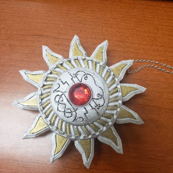 Dnd Holy Symbol of Ravenkind Amulet Emblem Necklace NO CHAIN Curse of ...