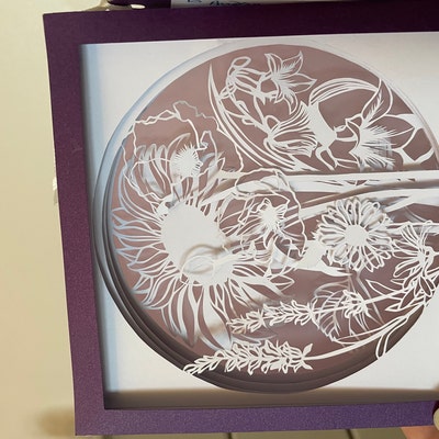 6 Printable LED Shadow Painting Template: Create Your Own Light Art - Etsy