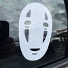 No Face Vinyl Decal - Etsy