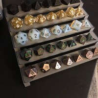 Dice Display Shelves for Dice Collectors With Well Behaving Dice ...