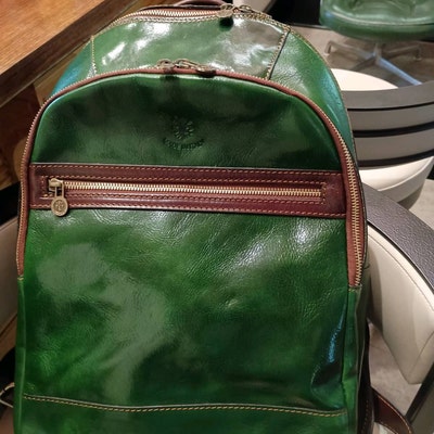 Italian Handmade Leather Backpacks for Men Elevate Your Style With ...