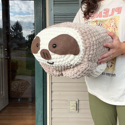 Giant Sloth Crochet Pattern - Etsy