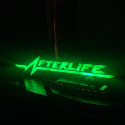 Cyberpunk 2077 Illuminable Afterlife Sign 3D File - Etsy