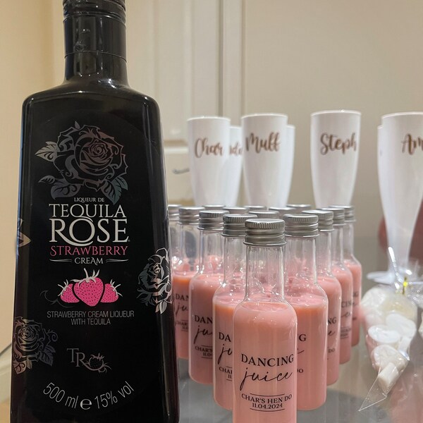 Dancing Juice Stickers for Wedding Favours Wedding Favor Favour ...