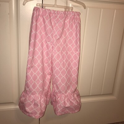 Ruffle Pants Pdf Sewing Pattern for Girls Ruffle Pants - Etsy