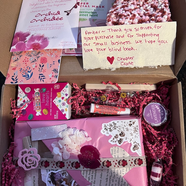 Valentine's Day Themed Date Blind Book Box, Surprise Book in Different ...
