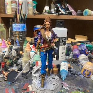 Valkyrie Exquisite 3D Printed Miniature by Beast Miniatures, Durable ...