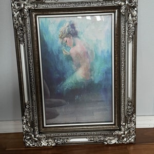 Baroque Shabby Chic Style Wood Frame,distressed White Frame,photo Frame ...