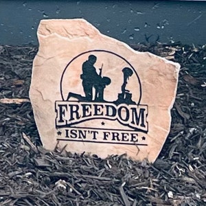 Personalized Monogram Name Rock Engraved Stone Custom Personalized ...