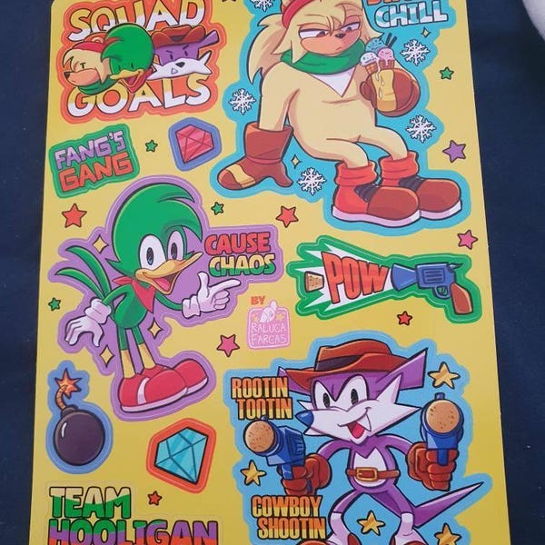 Team Hooligan Fang the Sniper Bean the Dynamite Bark the Polar Bear ...