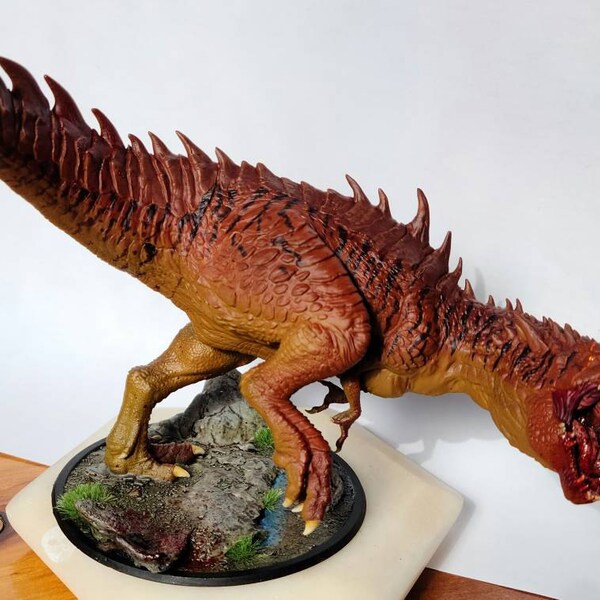 T-rex Predator Rex Huge Beast Miniature- Lord of the Print- D&D 5e ...