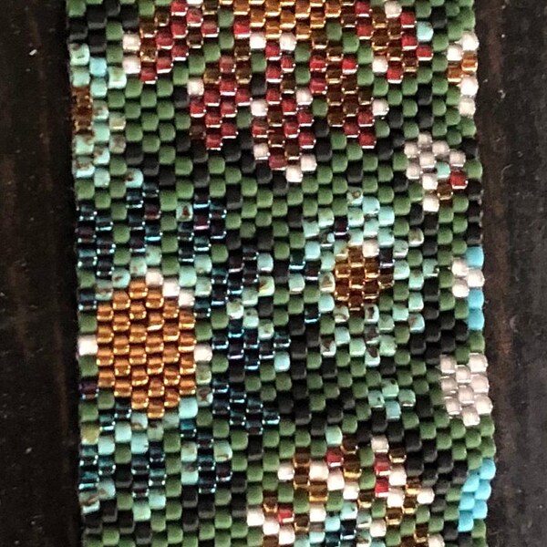 Peyote Pattern for Bracelet Instant Download Beading Pattern Peyote ...