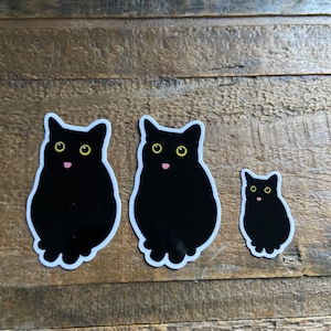 Black Cat Meme Sticker Black Cat Jumping Sticker Jumping Cat - Etsy Canada