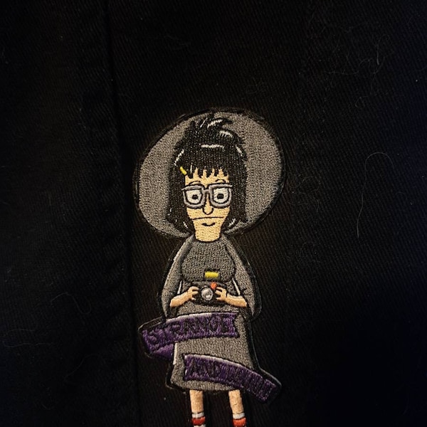 Tina Belcher 2" Enamel Pin Bob's Burgers Tina Belcher Beetle Lydia ...