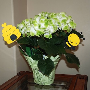 Set of 12 Bumble Bee Table Decorations, Centerpieces, Great for ...