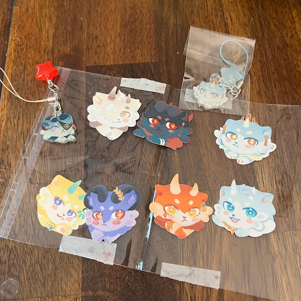 Honkai Star Rail [HSR] Holographic Star Foil Stickers - Etsy