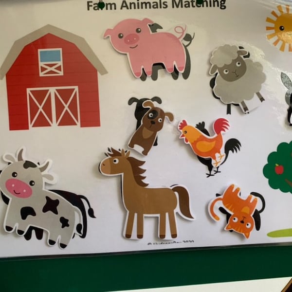 Toddler Busy Book, Printable Busy Book, File Folder Game, Learning ...