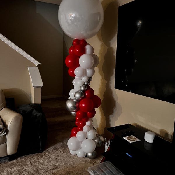 Bubble Balloon Column Tutorial and Plans | Digital Balloon Recipe - Etsy