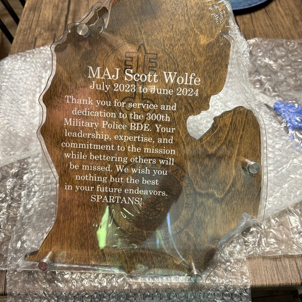 Military Going Away, State/base Military Going Away Gift, Farewell Gift ...