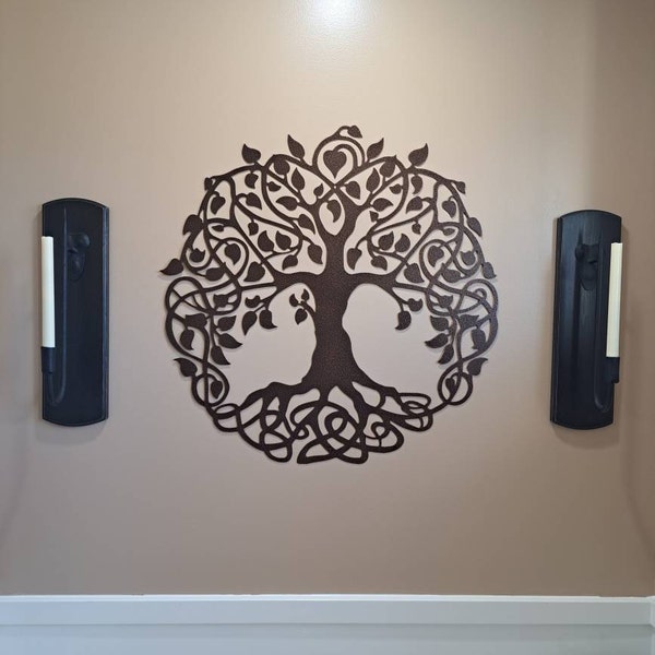 Metal Tree of Life Wall Art Tree of Life Wall Decor Tree of Life Sign ...