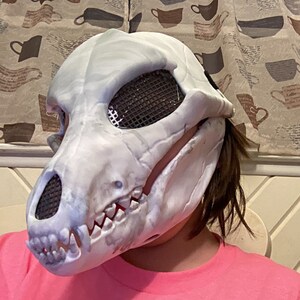 Raven Bird Skull Corvus Bone Skull Mask Movable Moving Hinge - Etsy