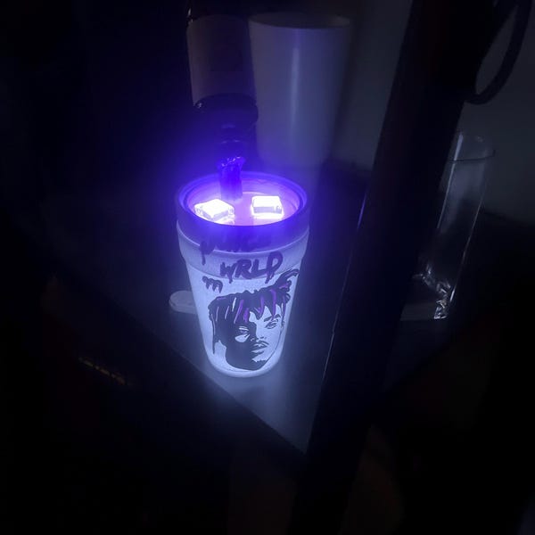 Light up Lean Pour Display - Etsy