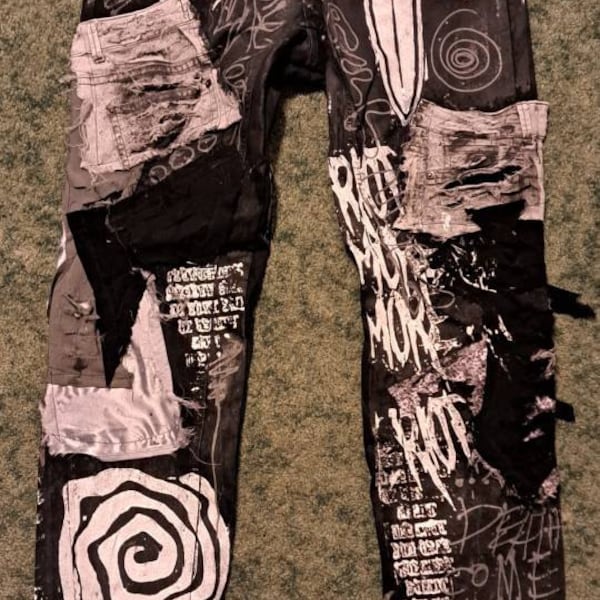 Custom Handmade Horror Thriller Punk Emo Metal Rock Goth Trap Anime ...