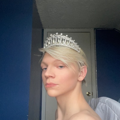 The Habsburg Peridot Tiara Royal Replica Silver Bridal Tiara - Etsy