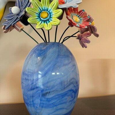 Pink Magnolia, 1 Pc, Magnolia, Pale Pink, Dusty Pink, Ceramic Magnolia ...