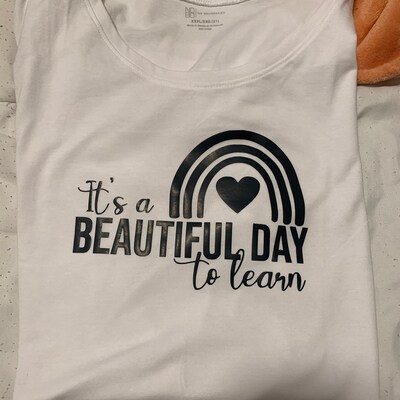 It's a Beautiful Day to Learn Svg, Teacher Shirt Svg, Teacher Svg ...