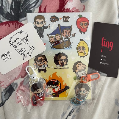 INITIAL D Acrylic Charms - Etsy