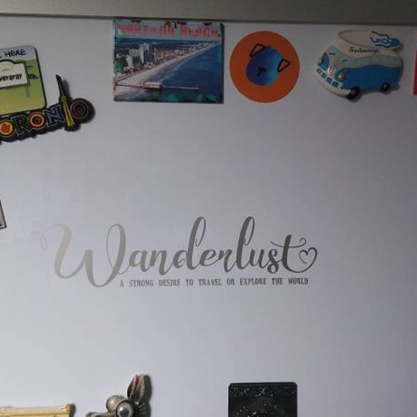 Wanderlust Car Decal, Wanderlust Decal, Wall Decal, Home Decor, Travel ...