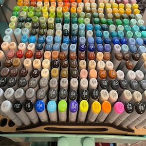 Copic Ciao Marker Grid Storage for Carts - Etsy