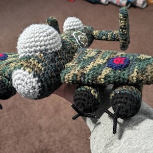 WW2 Spitfire Crochet Pattern PDF Only - Etsy UK