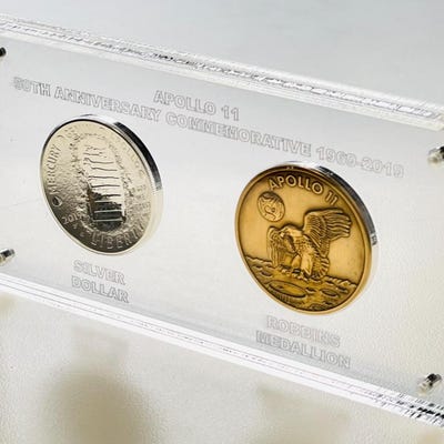 One Ounce 1oz Gold Britannia Acrylic Coin Display - Etsy