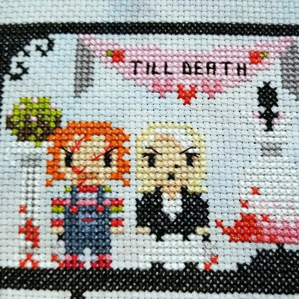 Chopping Mall Stitchalong (SAL) Cross Stitch Pattern - Mystery, Horror ...